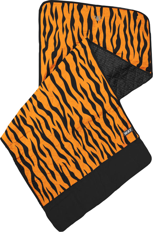Yoga Towel Mat Combo - Triple Stitch WAYmat Tiger Print | Travel ...